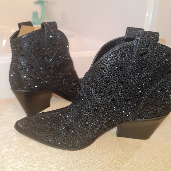 Jessica Simpson | Shoes | Jessica Simpson Rhinestone Boots | Poshmark